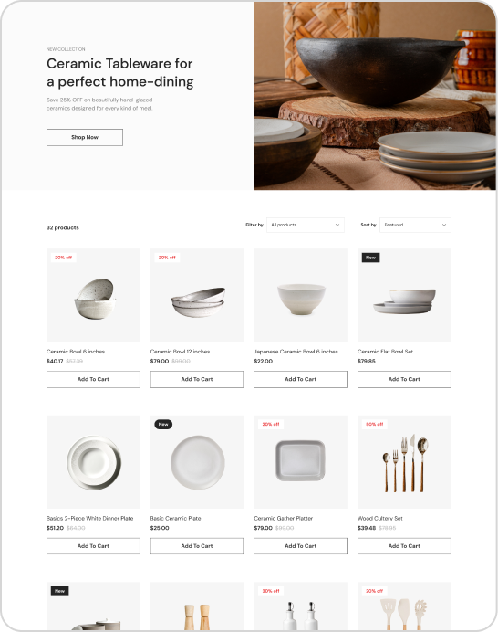 GemPages Solution - Collection Pages