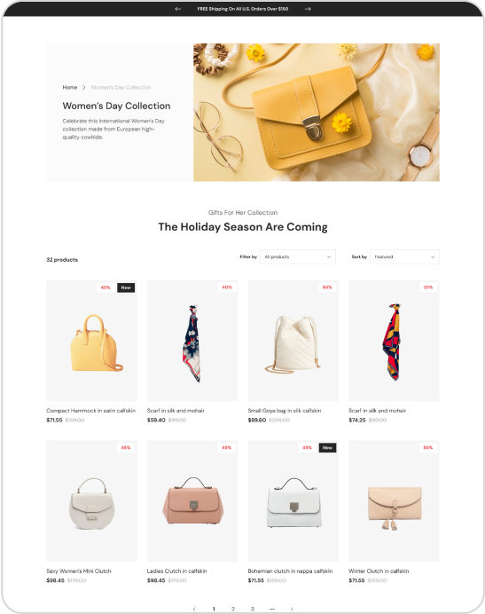 GemPages Solution - Collection Pages